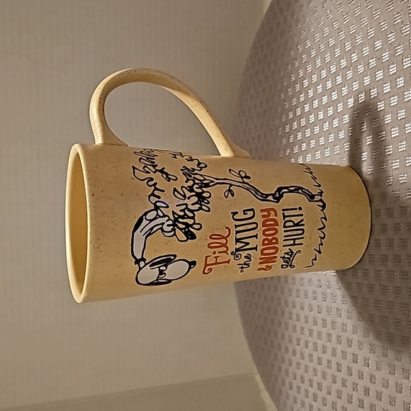 Hallmark | Dining | Hallmark Peanuts Snoopy Mug Fill The Mug Nobody ...